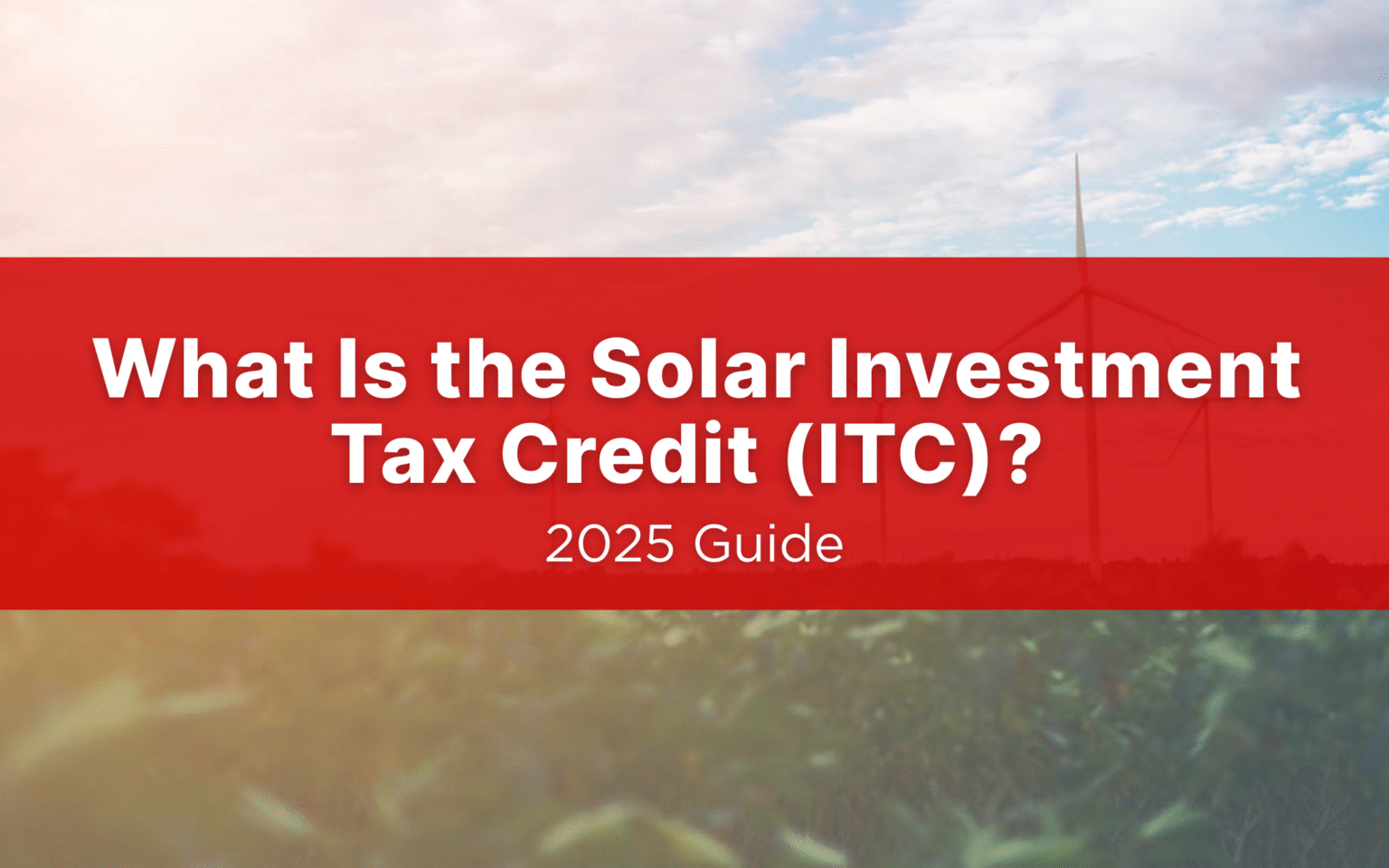 Solar Tax Credit Ends Dec 31, 2025: Last Chance to Save 30%